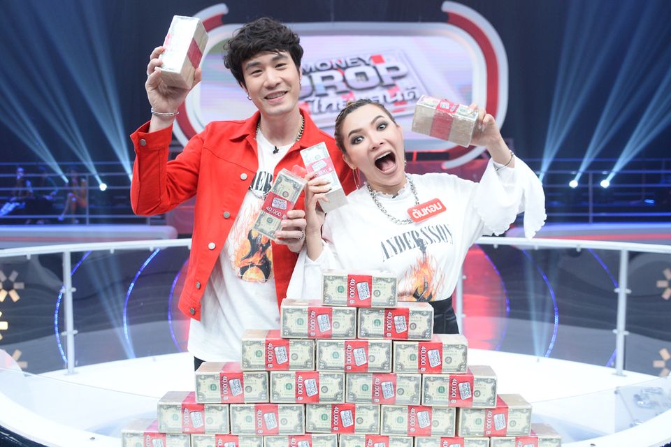 The Money Drop ไทยแลนด์ : “ต้นหอม-ซัน” กุมมือแน่น!!! พร้อมสู้คำถามสุด ...
